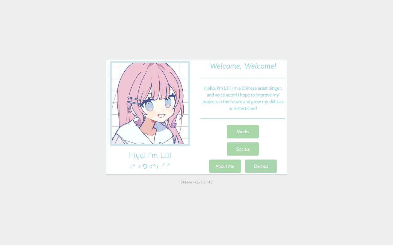 Lili's business card